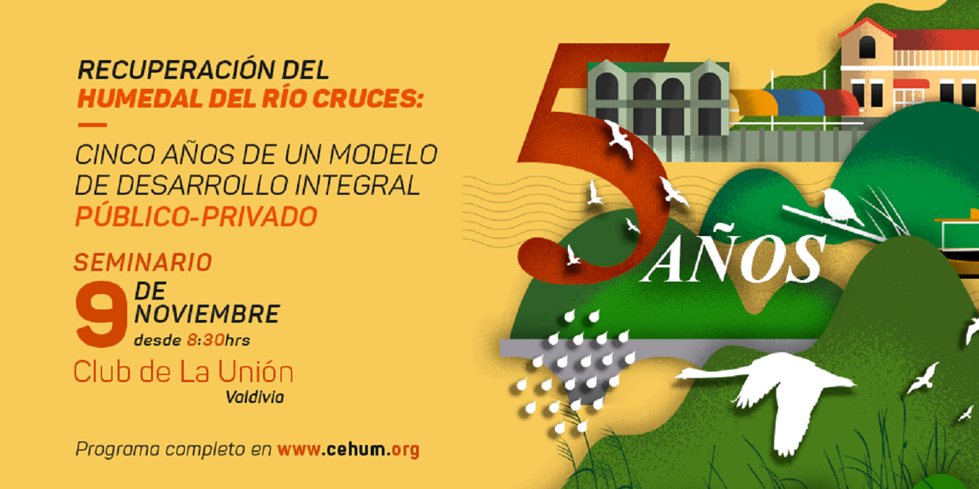 Analizarán el estado de avance de las medidas reparatorias del humedal del río Cruces - CEHUM